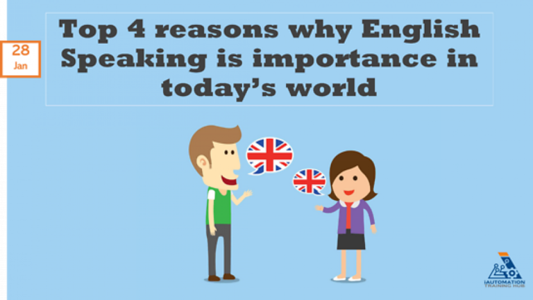 Top 4 reasons why English Speaking is important in today’s world